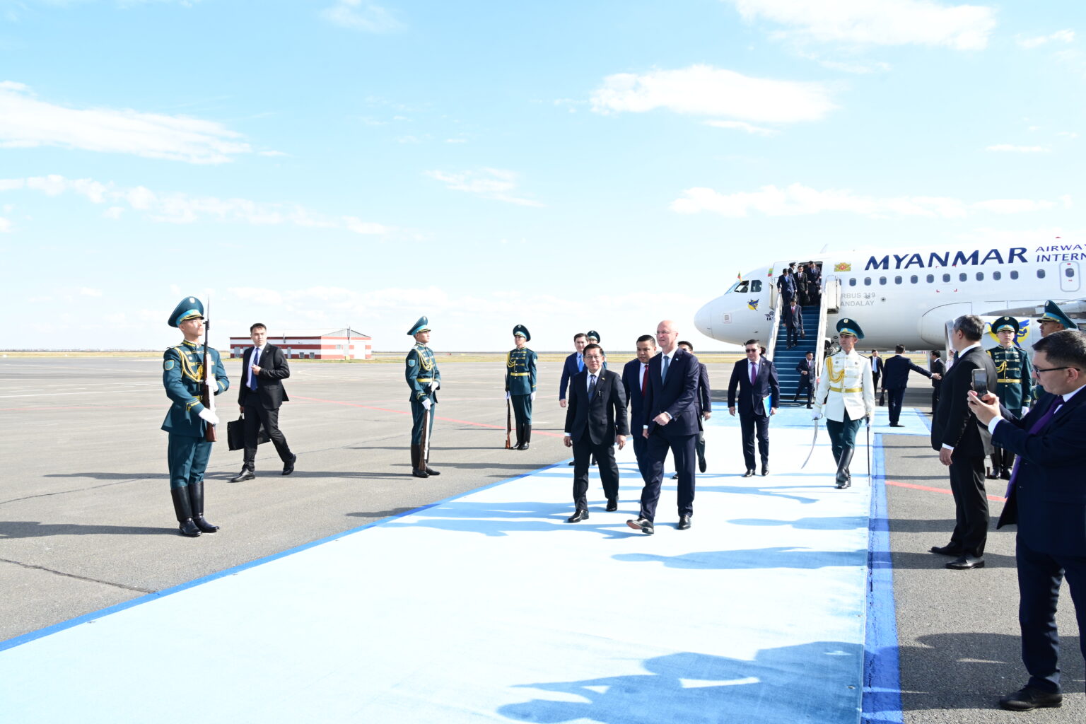 Acting President and SSPC Chairman of the Republic of the Union of ...